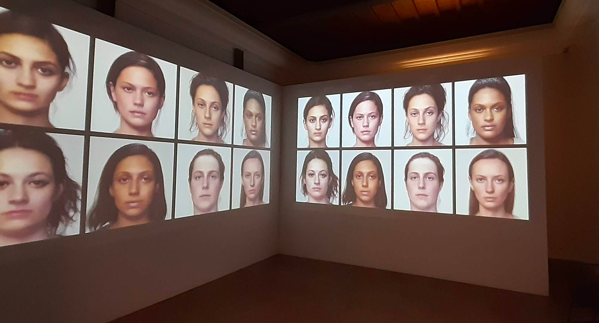 DaVinciFace project is exhibited at the Leo Lev center in Vinci ...